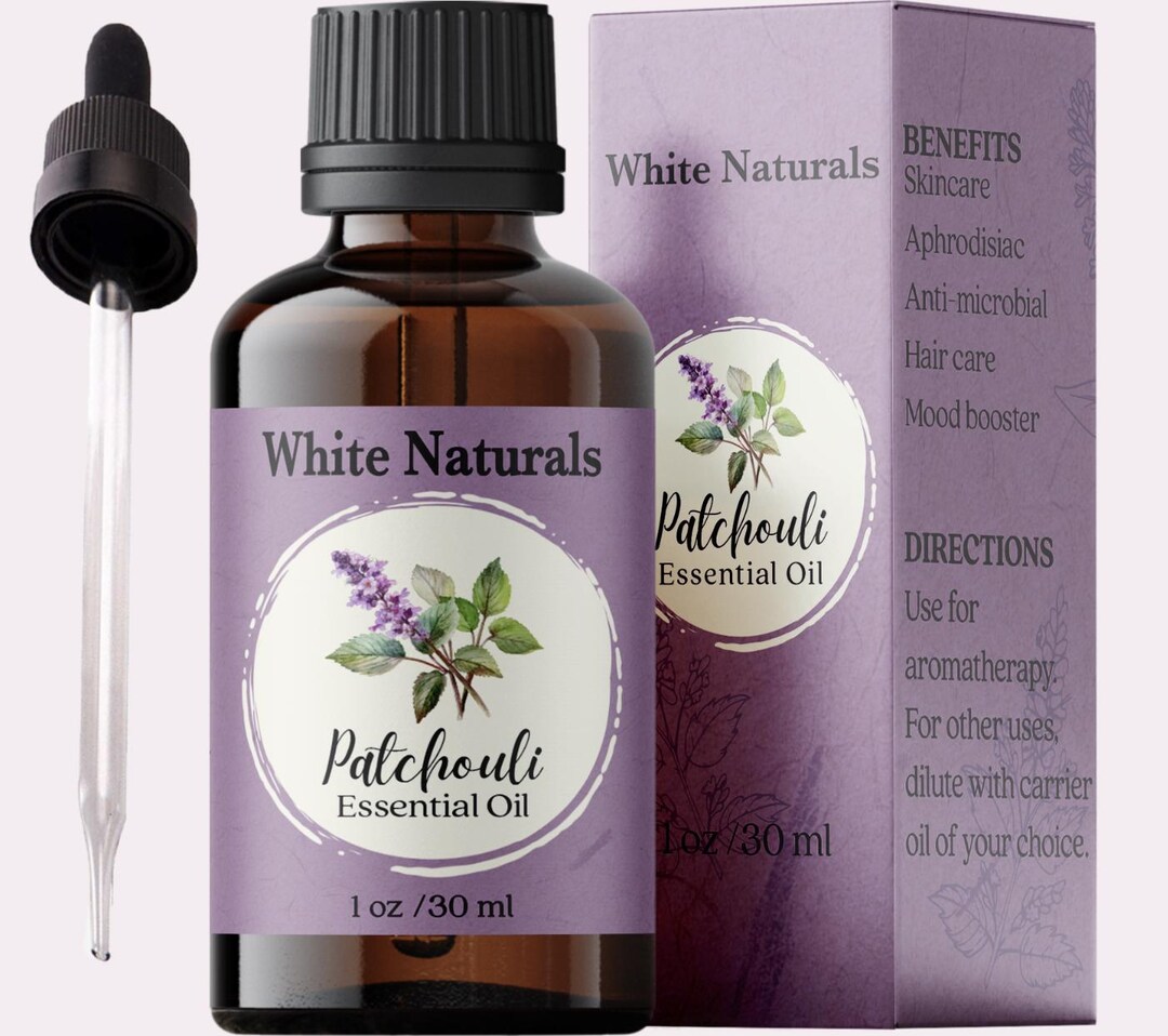 Patchouli Essential Oil – 100% Pure Natural Patchouli Oil, Earthy ...