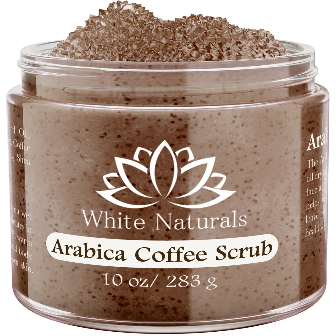 Arabica Coffee Scrub, Organic Moisturizing and Exfoliating Scrub for ...