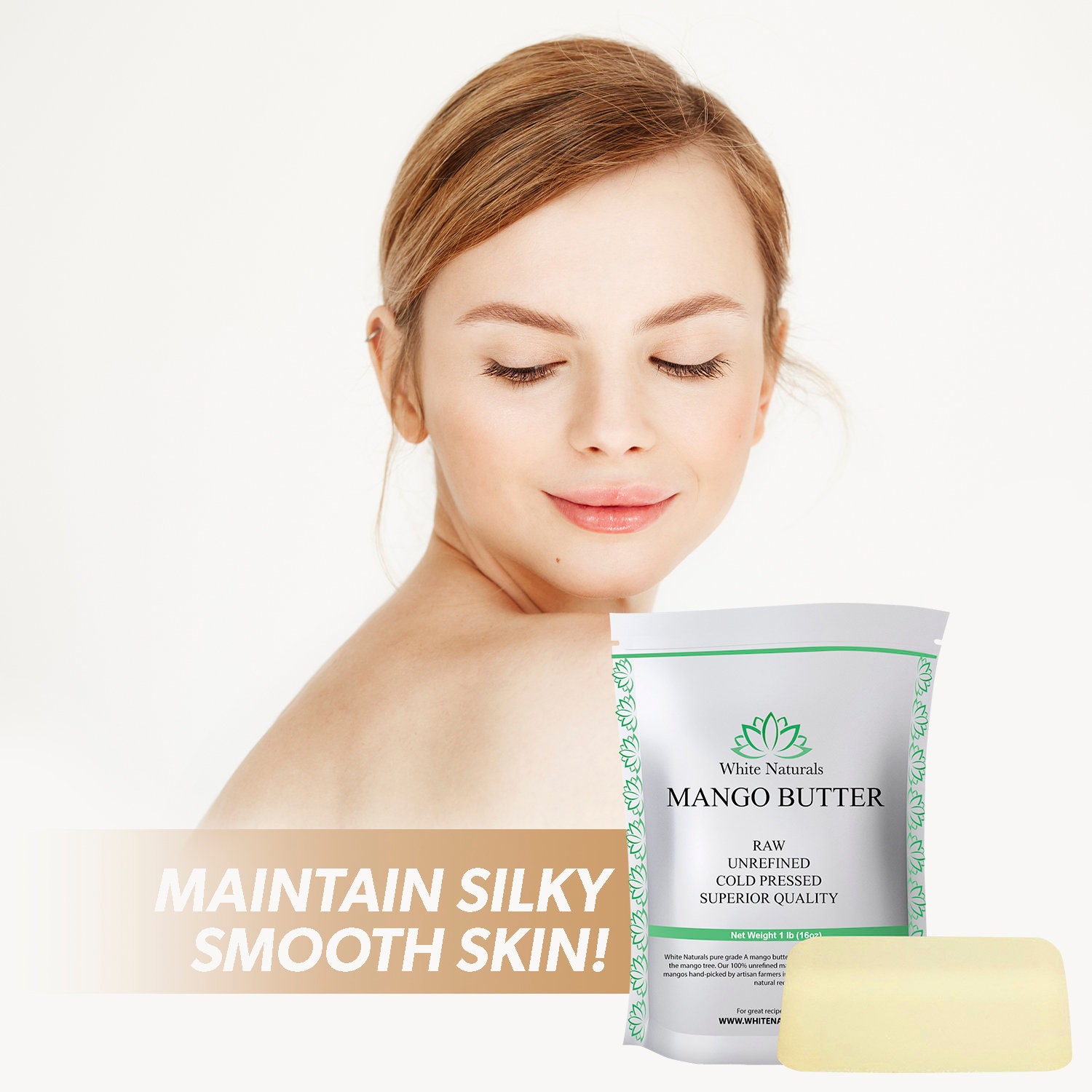 Organic Mango Butter Bulk 10 Lb Unrefined Raw 100% Pure | Etsy