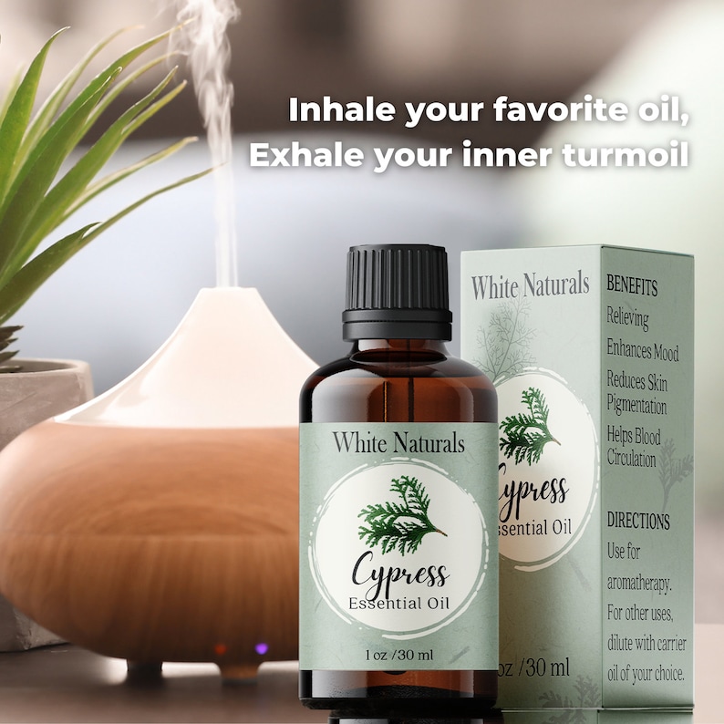 Cypress Essential Oil, 100% Pure, Aromatherapy Diffuser, 1oz - Etsy