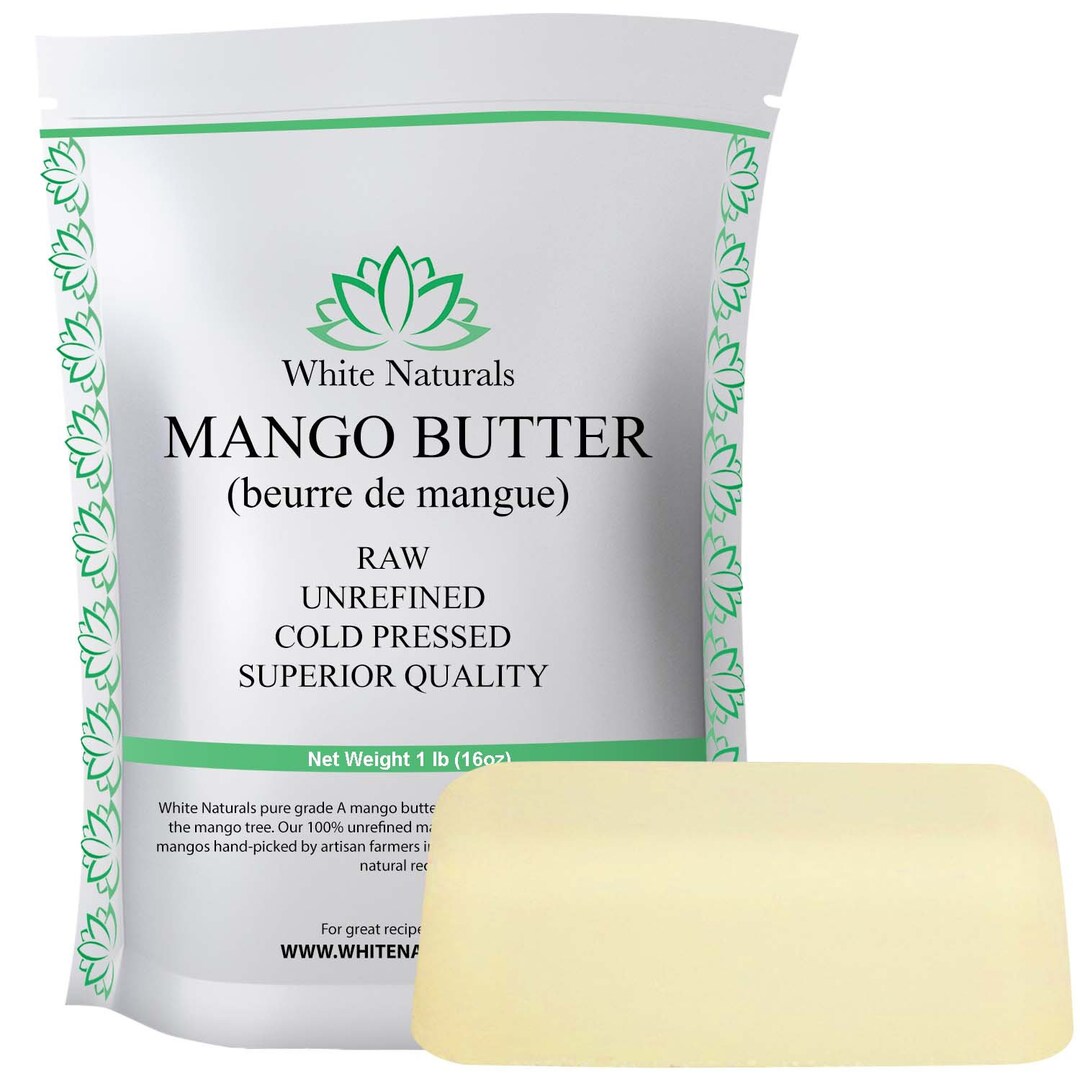Raw Mango Butter 1 Lb Unrefined Natural Organic Amazing - Etsy
