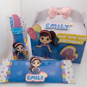 Ms Rachel Gable Boxes, Decorated Boxes, Ms Rachel Party Favors, Made to ...