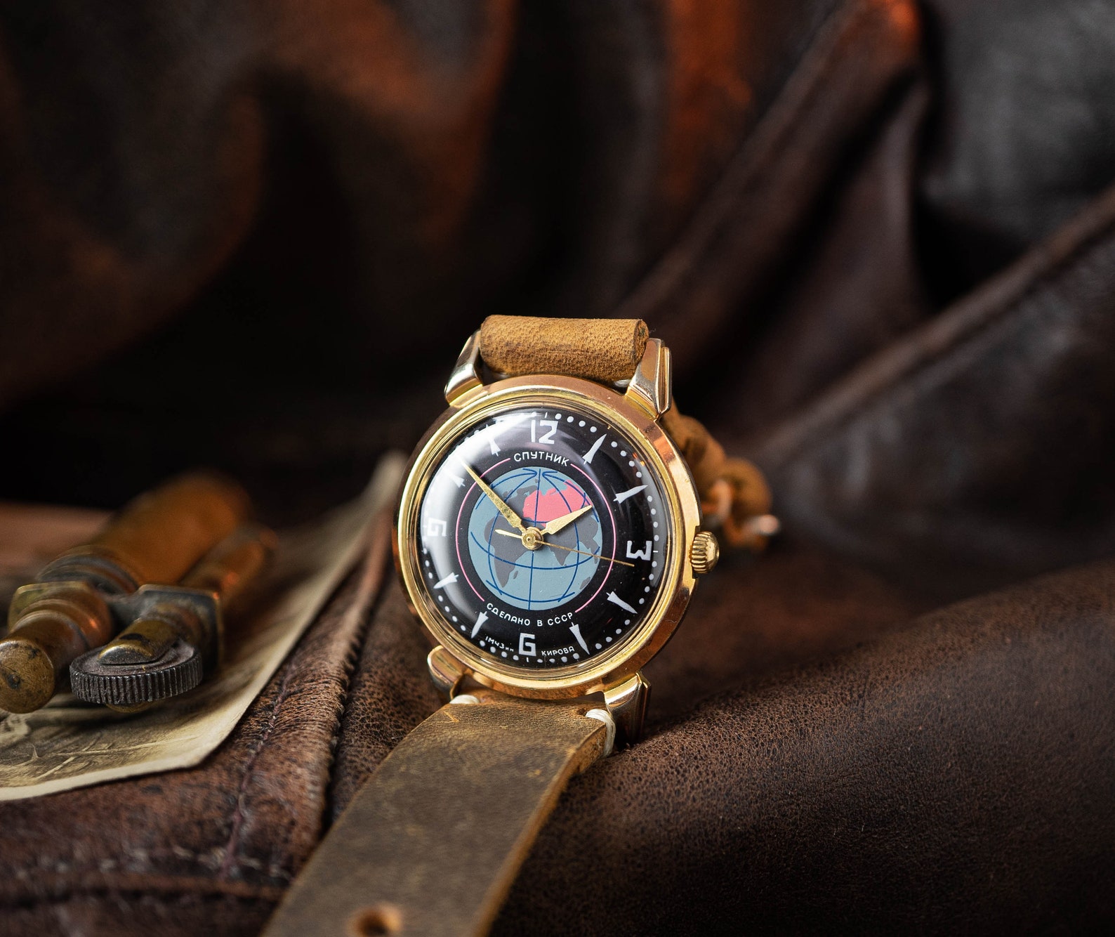 Soviet Watch Satellite '' Vintage Watch Mens - Etsy