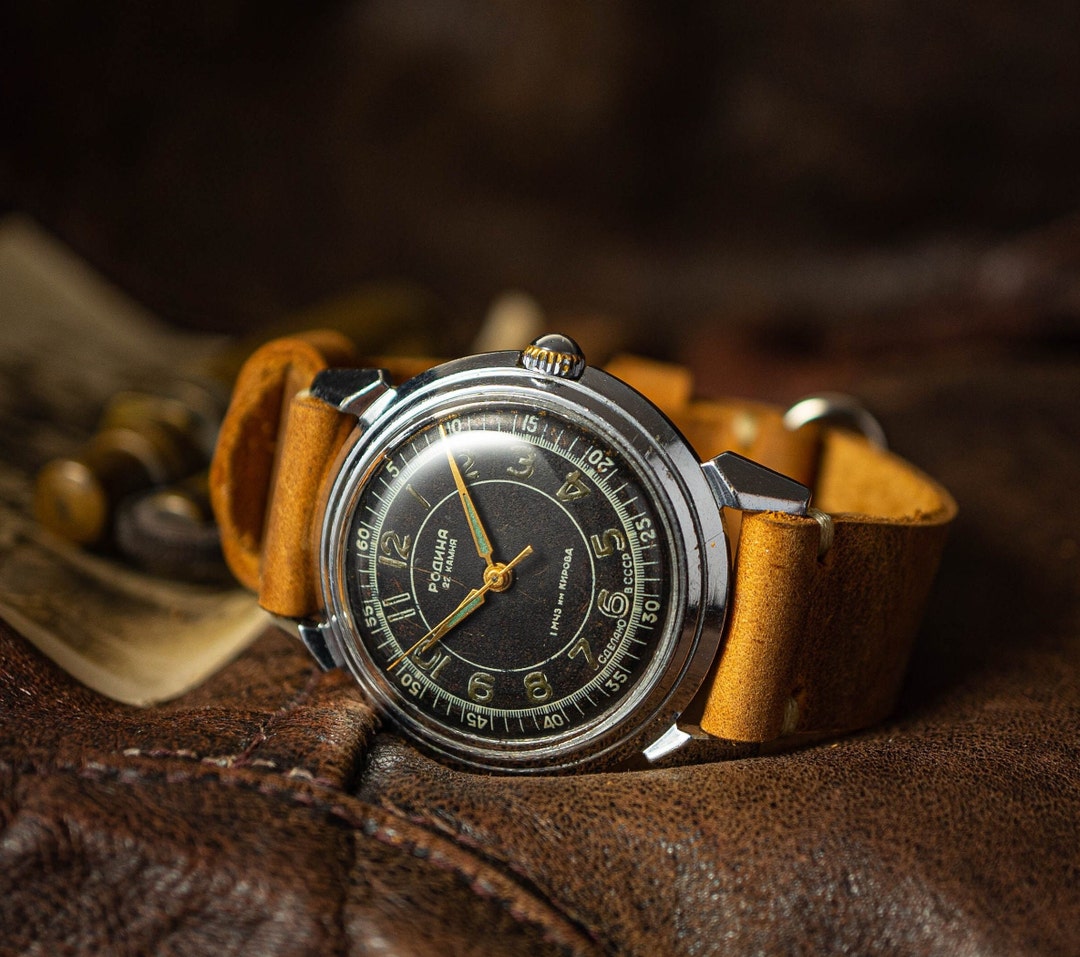 Soviet Watch '' Rodina '' Vintage Watch Mens - Etsy