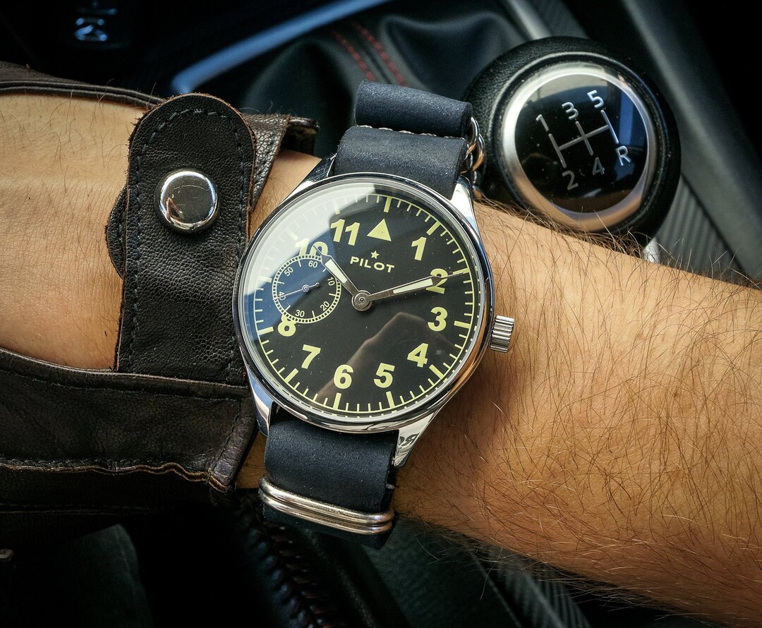 Soviet Watch, Pilot Aviator, Mechanical Watches, Vintage Watch, Mens ...