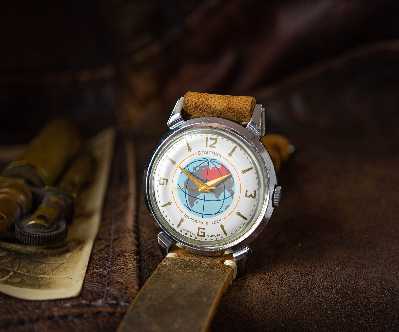 Soviet Watch Satellite '' Vintage Watch Mens - Etsy