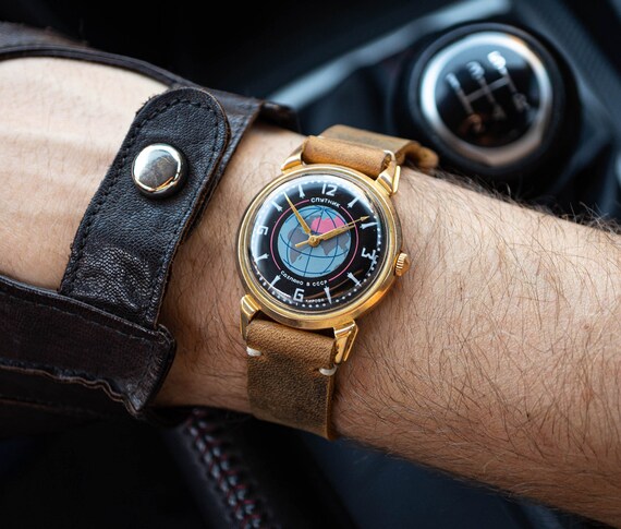 Soviet watch Satellite '' vintage watch | Etsy