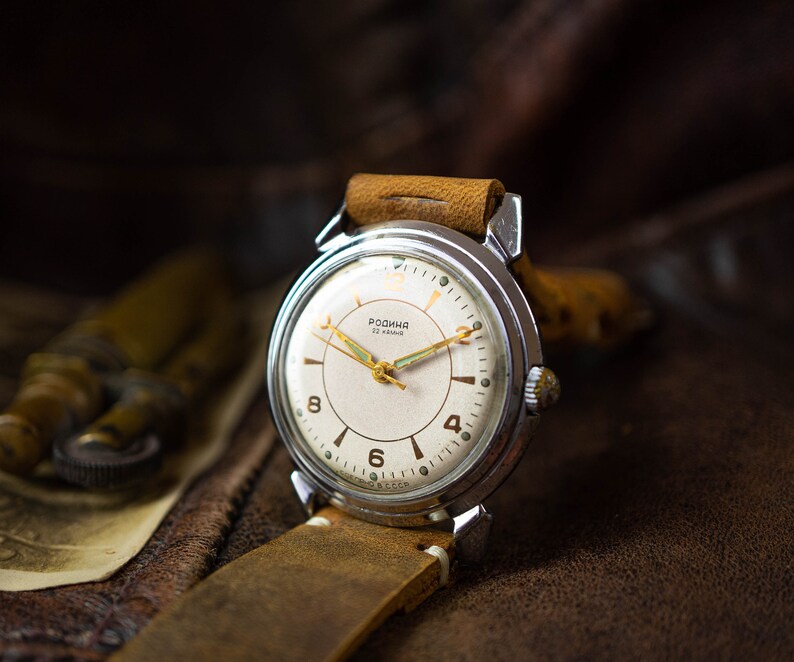 Soviet watch '' Rodina '' vintage watch | Etsy