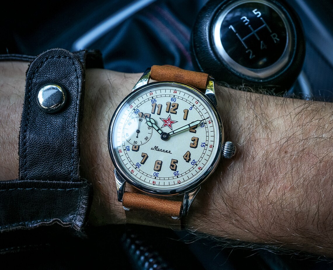 Vintage Watch Soviet Watch Military Watch Large Vintage - Etsy