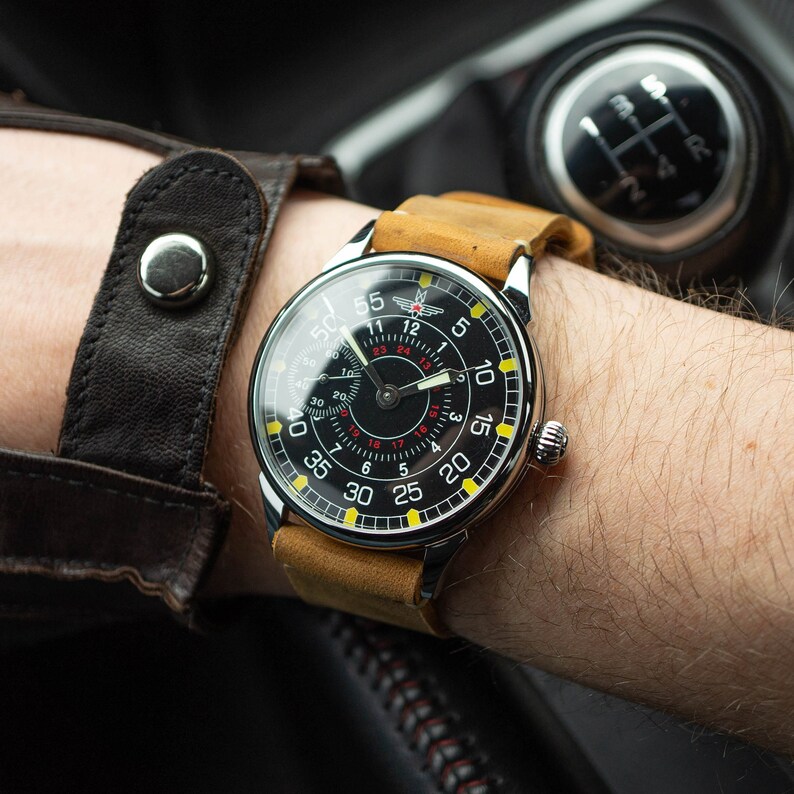 Soviet Watch Aviator Vintage Watch Mens Watch USSR Watch - Etsy