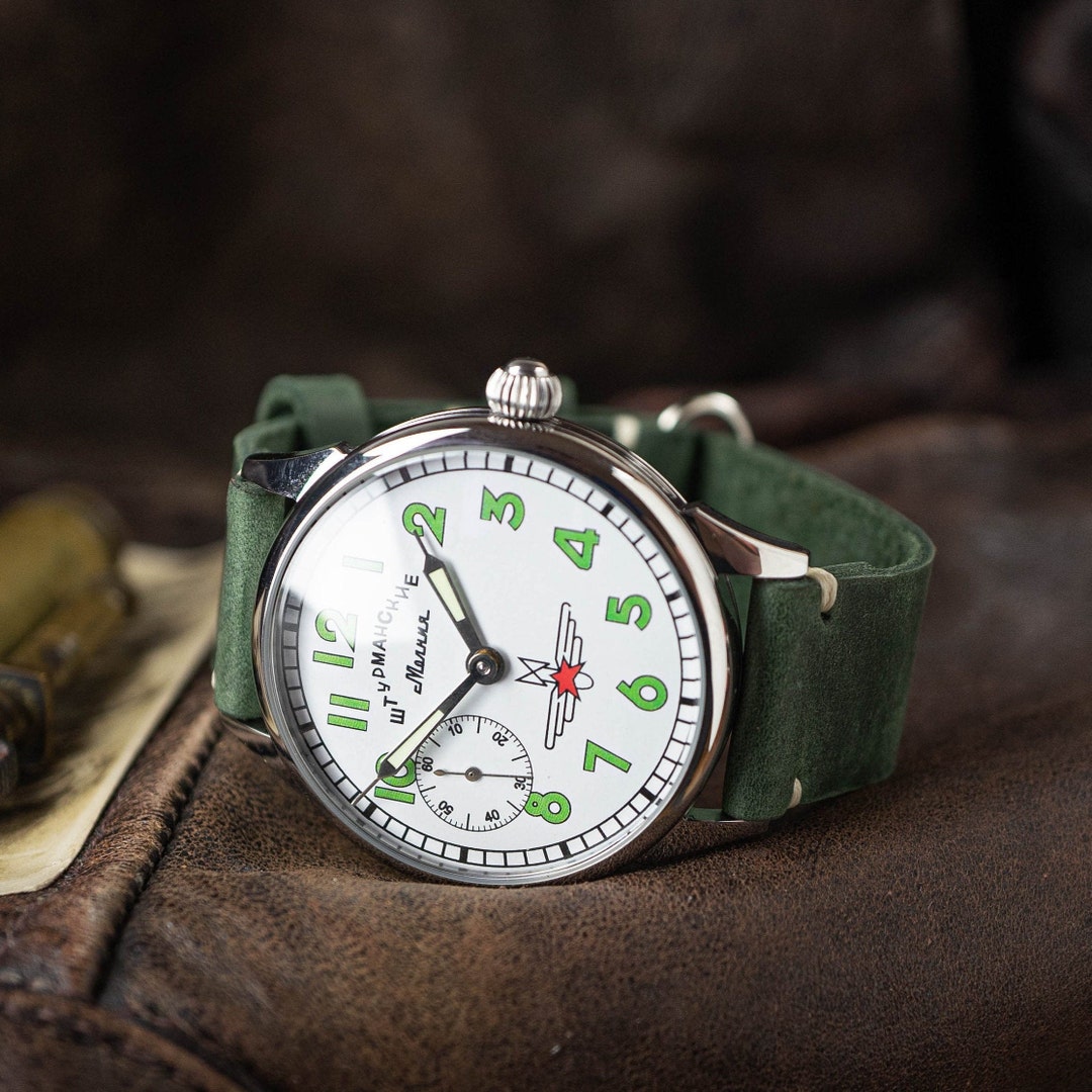Soviet Watch, shturmanskie GAGARIN'' Aviator, Vintage Watch, Mens Watch ...