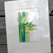 Original Watercolor Painting: Bamboo Plant Painting - Etsy