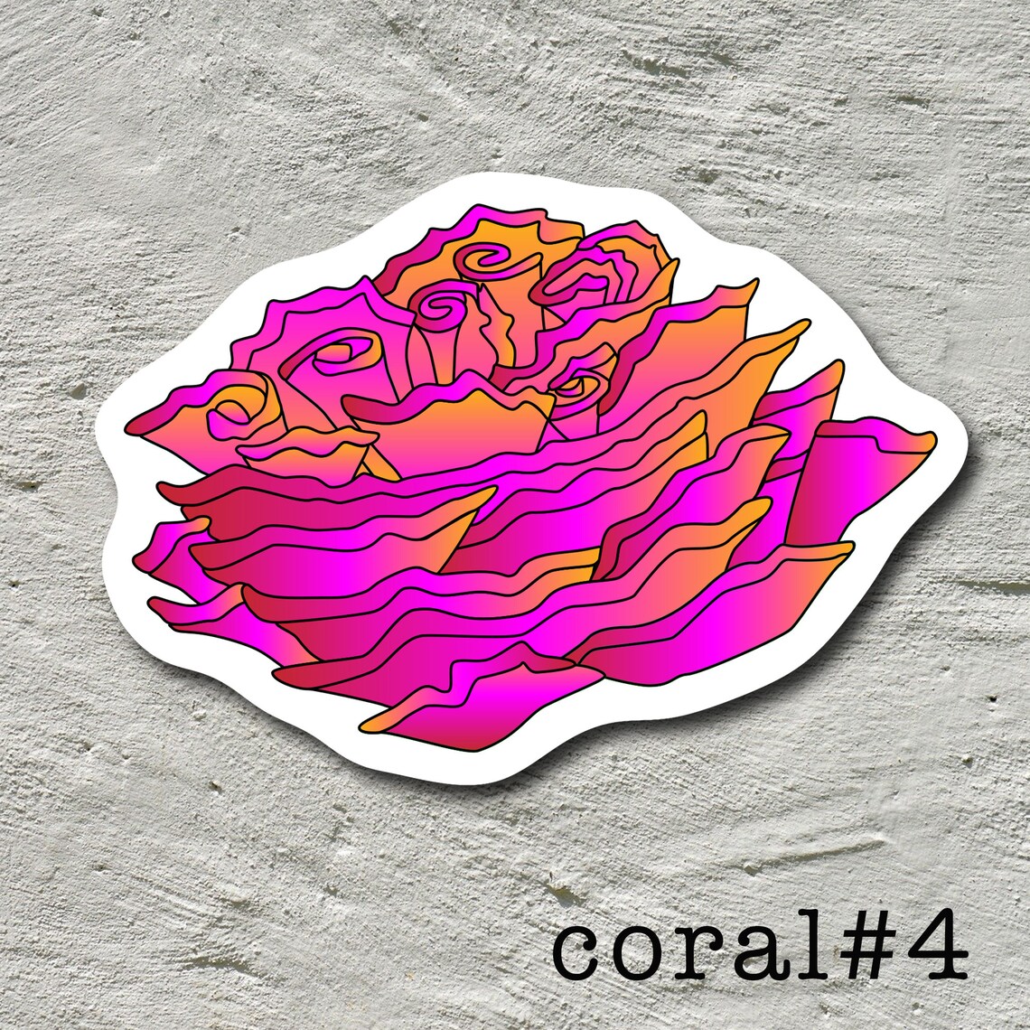 Coral Reef Stickers Coral Crazy Collection - Etsy