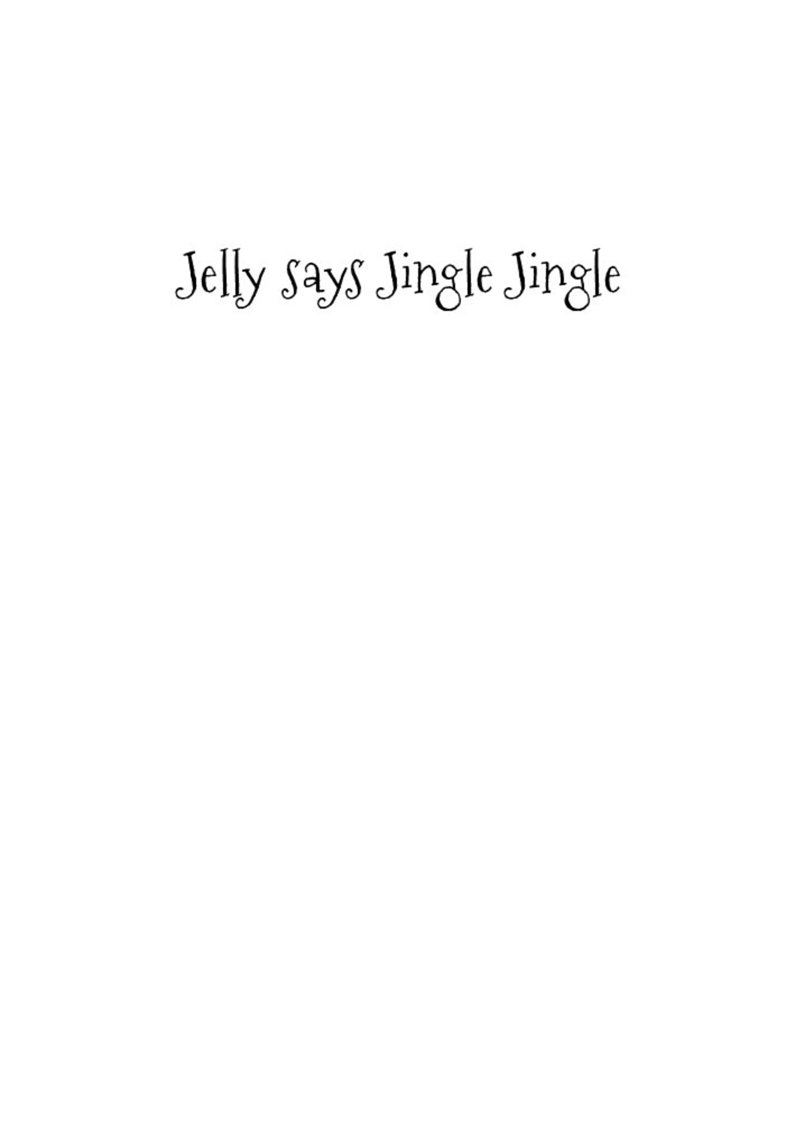 Jingle Jelly Digital Card - Etsy