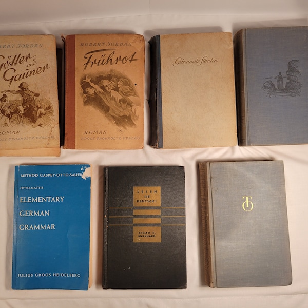 Antique German Books - Etsy