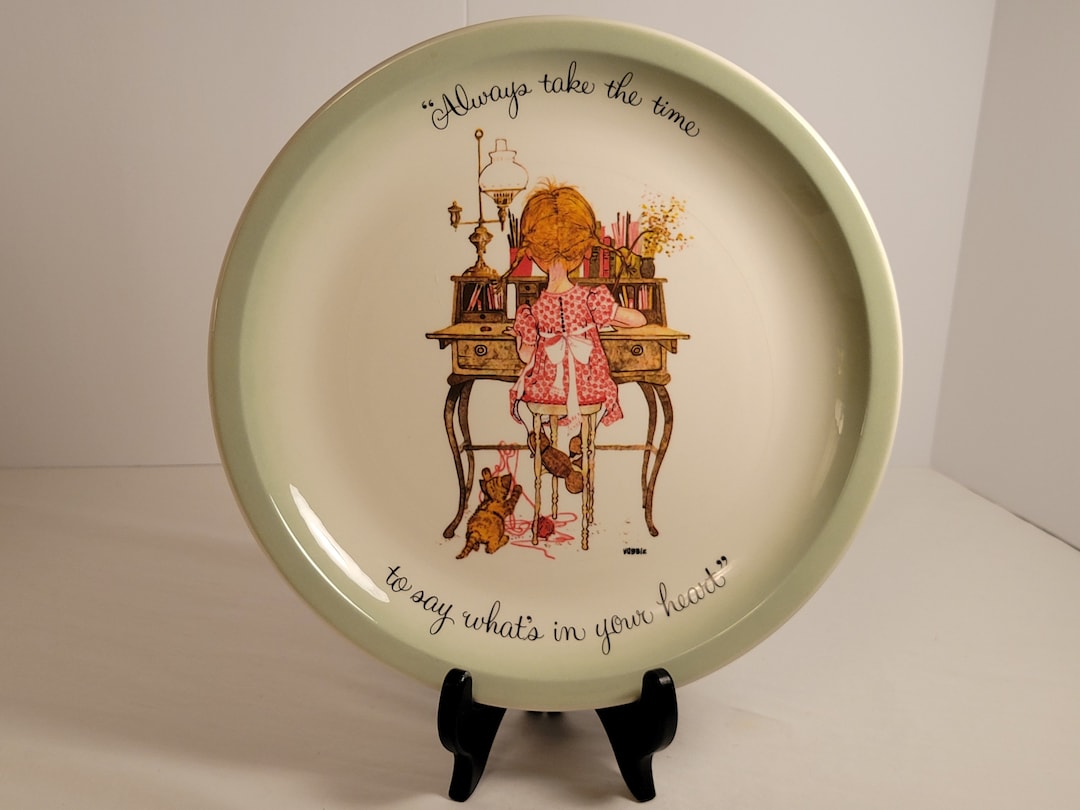 Vintage Collectible 1972 Holly Hobbie Plate Collector's Edition USA - Etsy