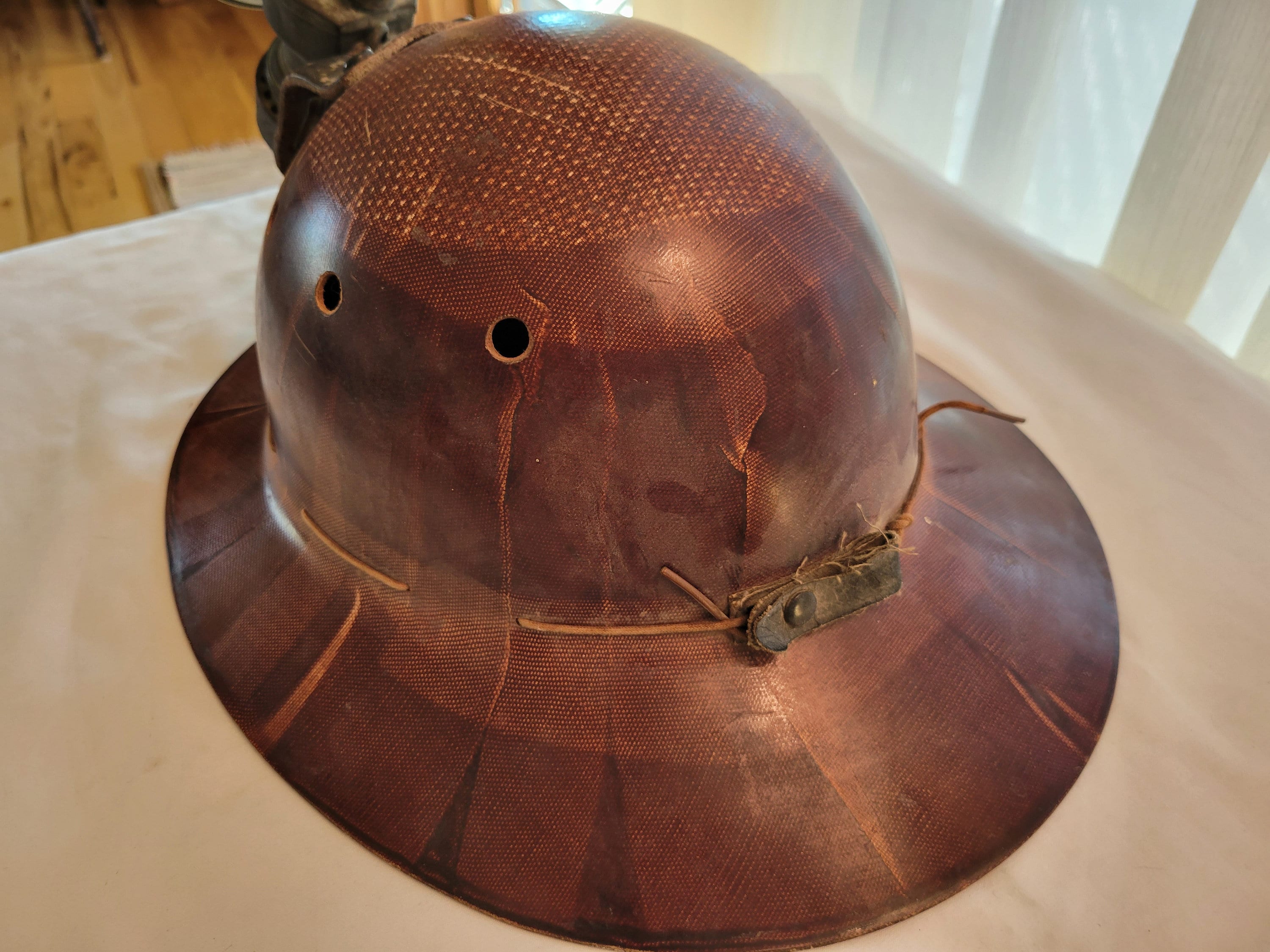 Vintage Rare MSA 1930s Skullgard Miners Hat With Justright Light USA - Etsy