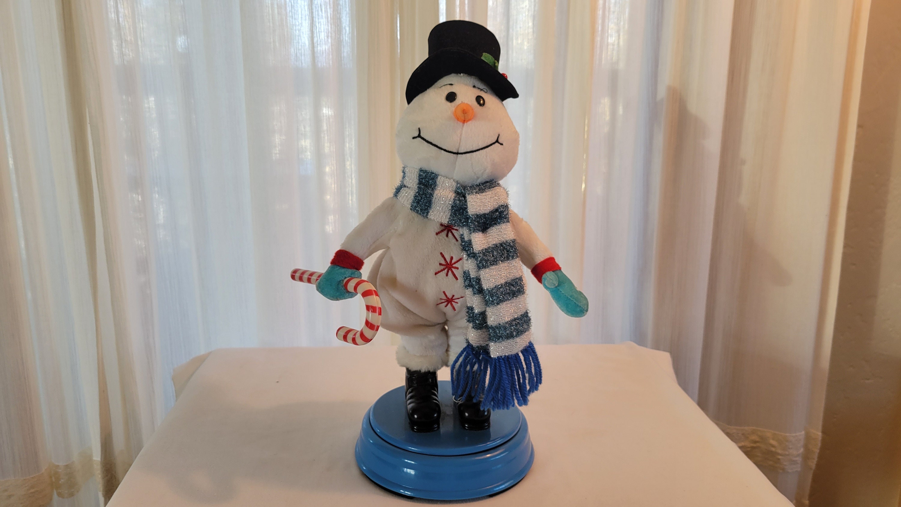 Vintage 2000s Gemmy Snowman Sings i Got the Power - Etsy