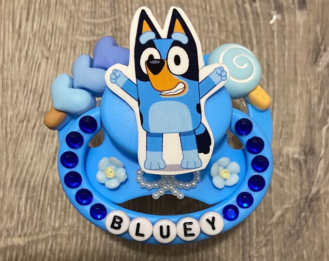 Bluey Decoden Adult Pacifier - Etsy