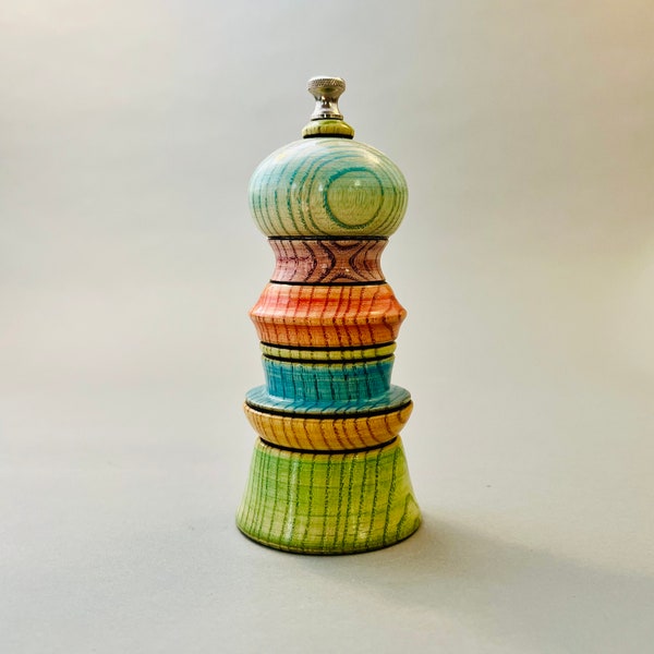 Wooden Pepper Mill - Etsy