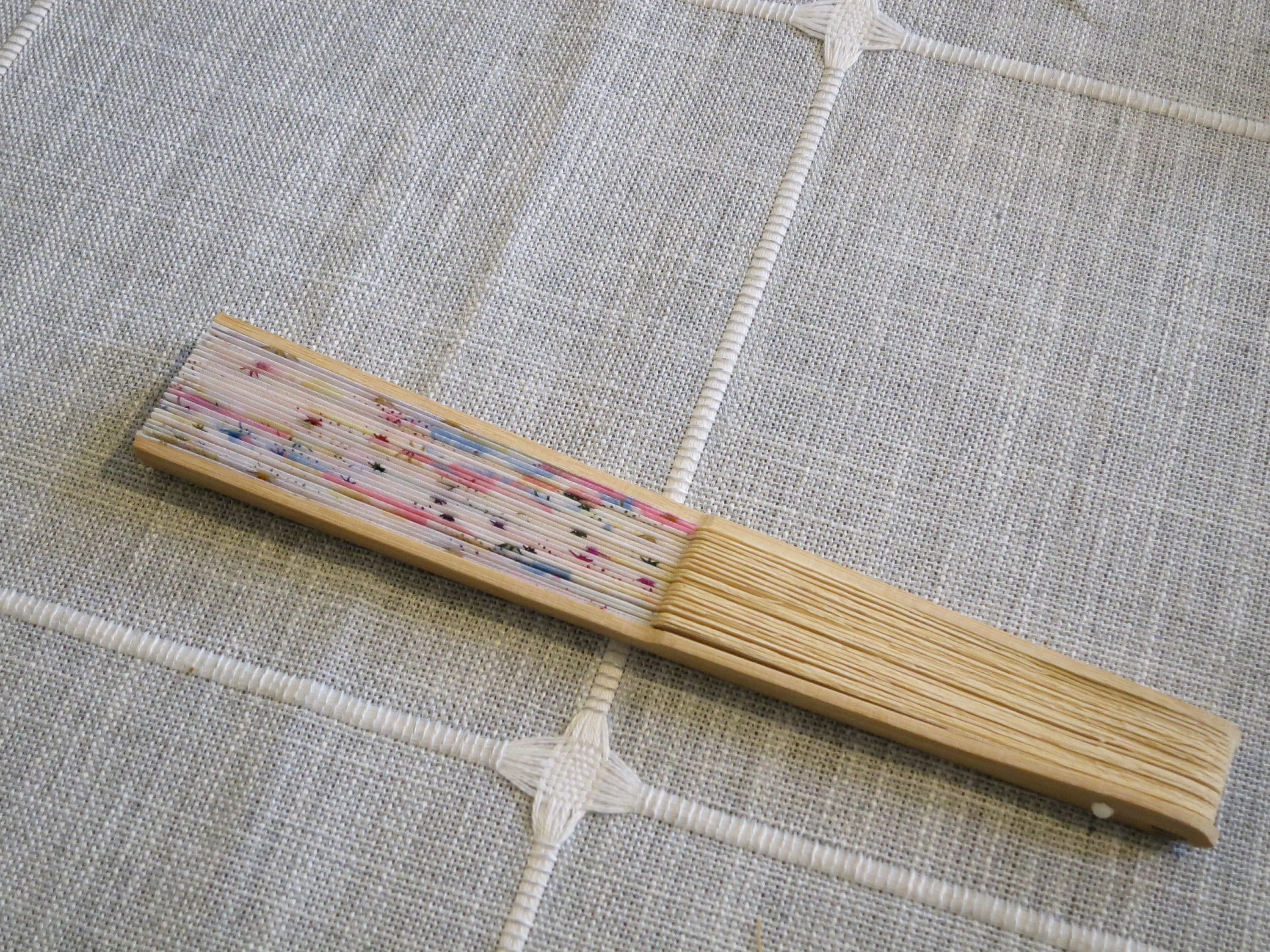 Pretty Chinese Fan With Shining Moons and Stars Design - Etsy