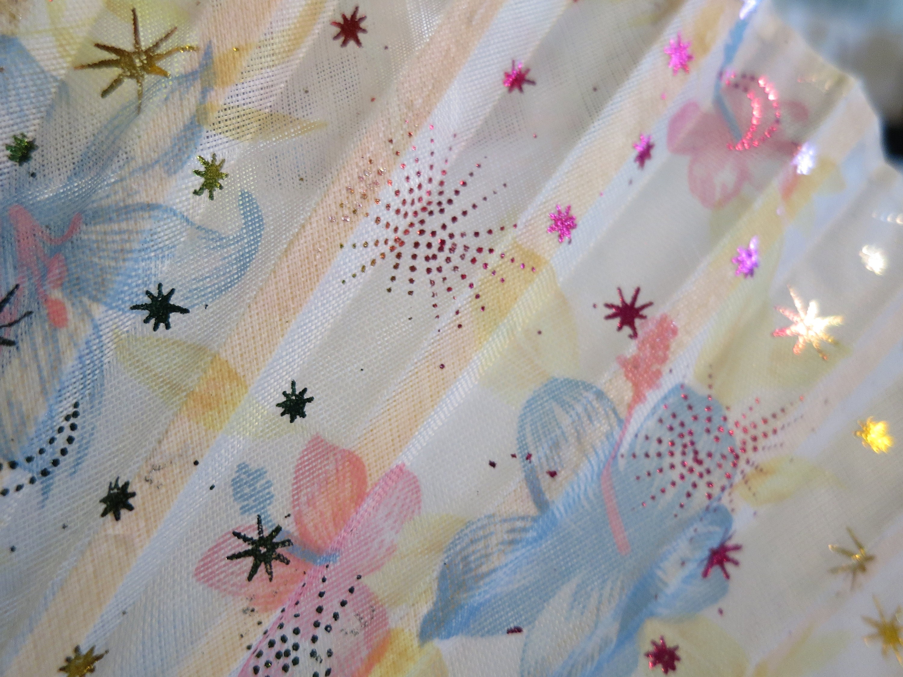 Pretty Chinese Fan With Shining Moons and Stars Design - Etsy