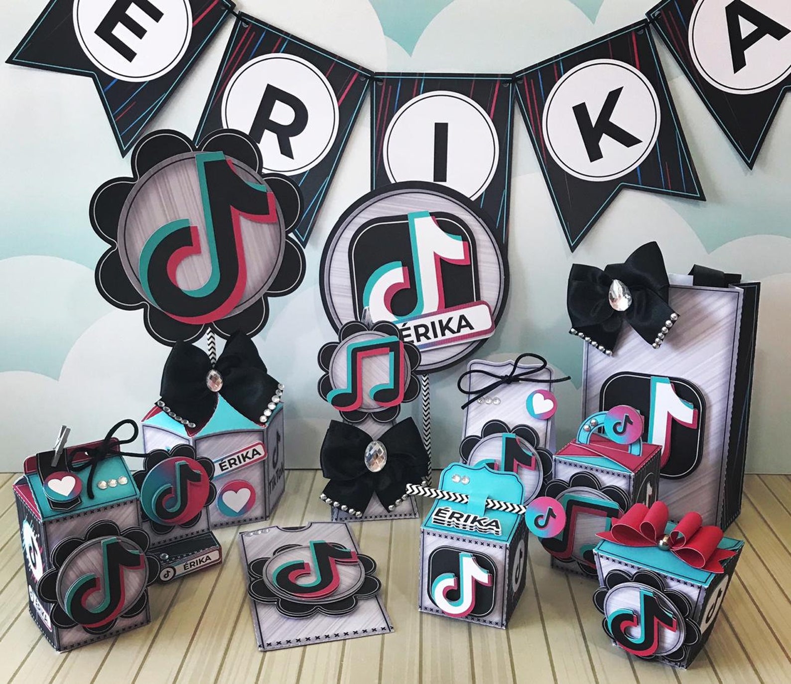 THEMED PRINTABLE Party Favors Boxes Personalized Party - Etsy