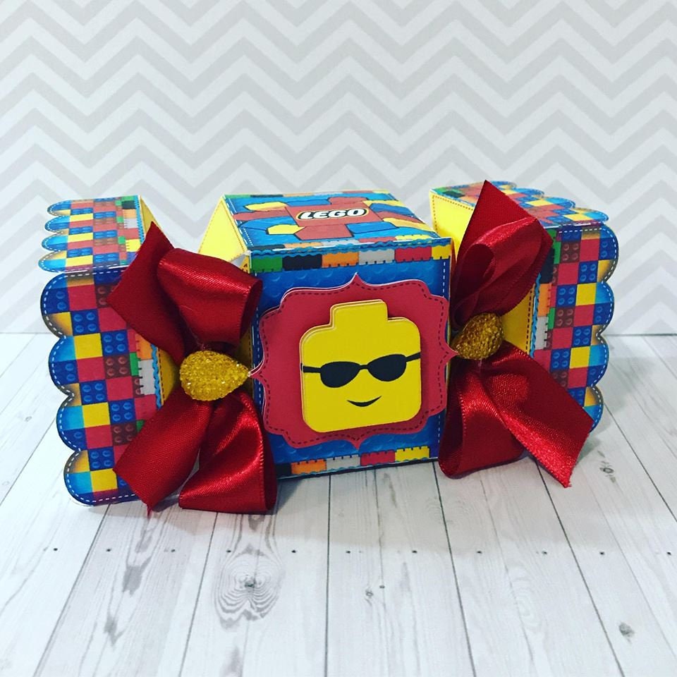 BOY'S PRINTABLE Party Favors Boxes Personalized Party - Etsy