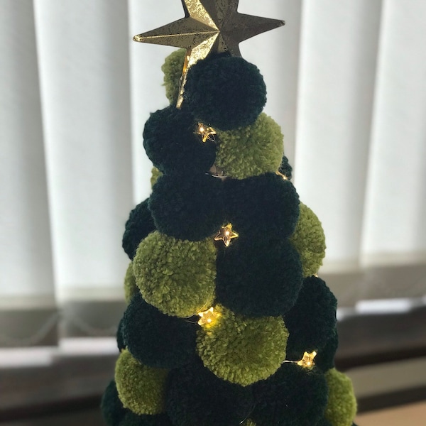 Christmas Pom Poms - Etsy