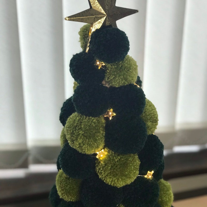 Christmas Pom Poms - Etsy