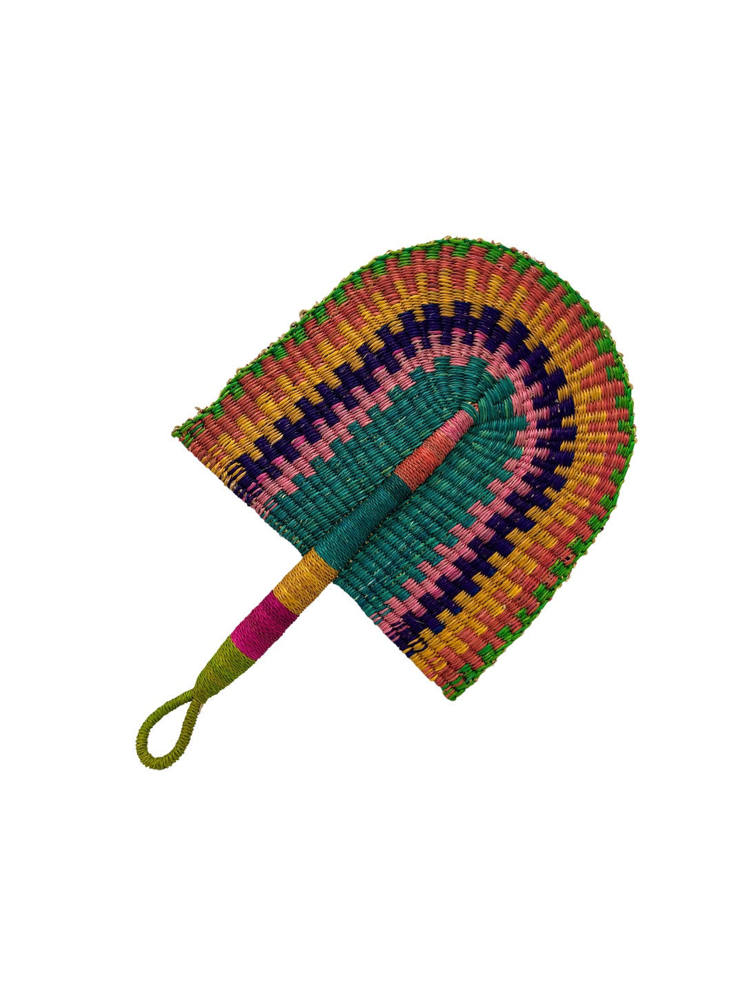 African Fan Handwoven Fan Decorative Fan African Wall Fan Straw Woven ...