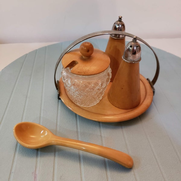 Salt Pepper Caddy - Etsy