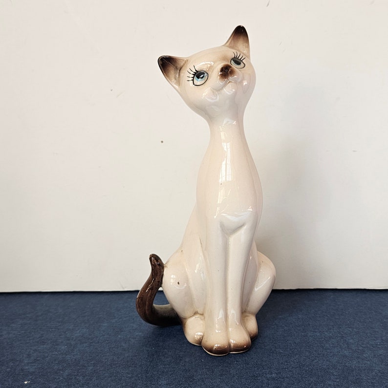 Siamese Cat Statue, Cat Figurine, Vintage Home Decor - Etsy