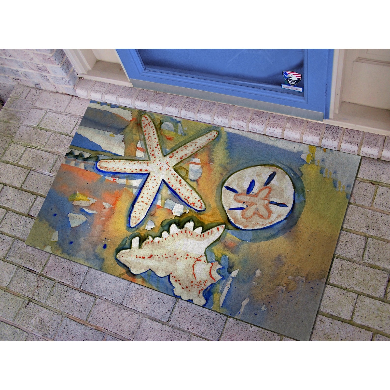 Beach Treasures Door Mat Coastal Sea Ocean - Etsy