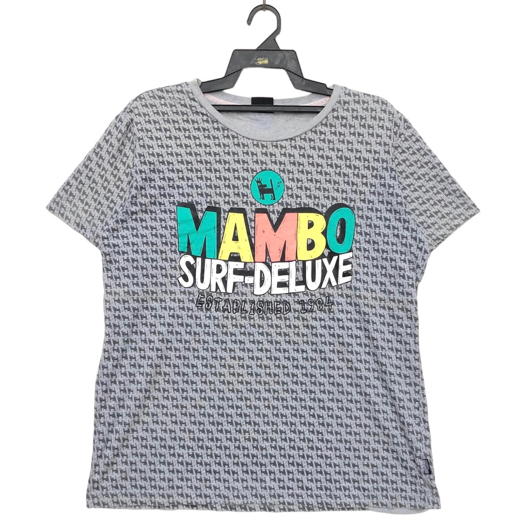 Hot Item!!! Mambo Fullprint Self-deluxe Big Logo T-shirt | M | Swag ...