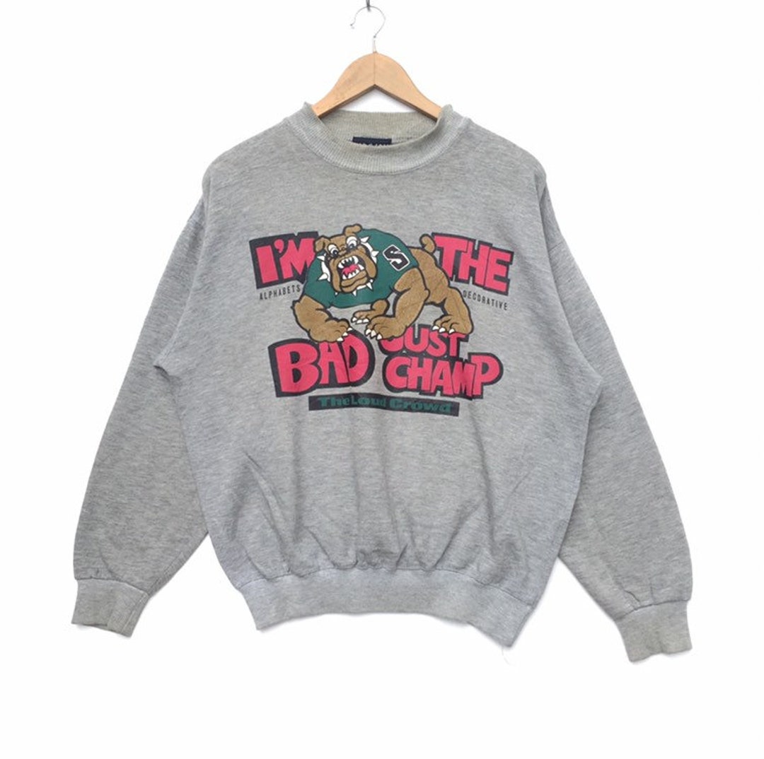 Vintage 90s the Loud Crowd Big Logo Sweatshirt by Jog Joy | M | Spell ...