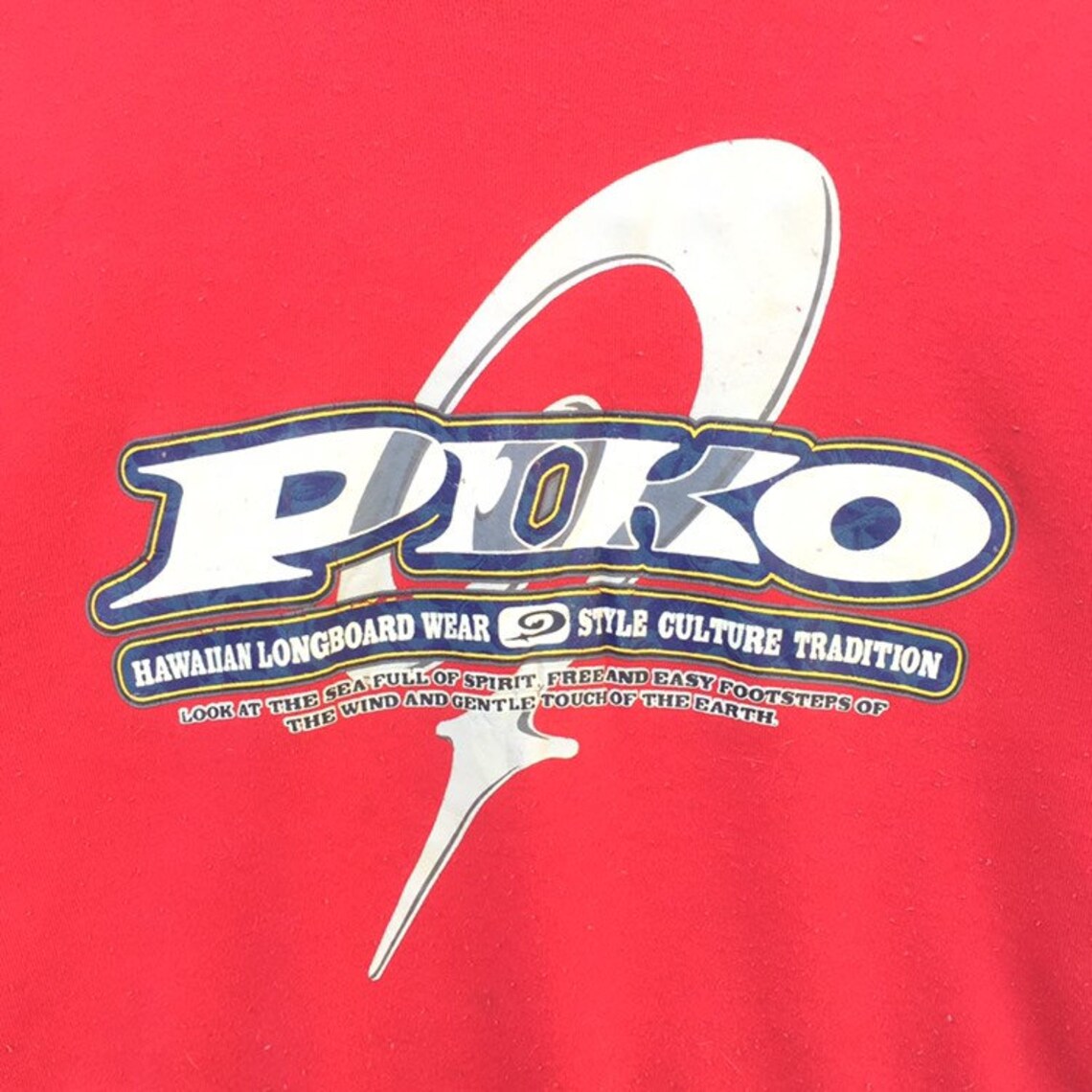 Vintage 90s Piko Big Logo Sweatshirt Spell Out M Swag - Etsy