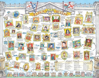 Royal Family Poster - Etsy UK