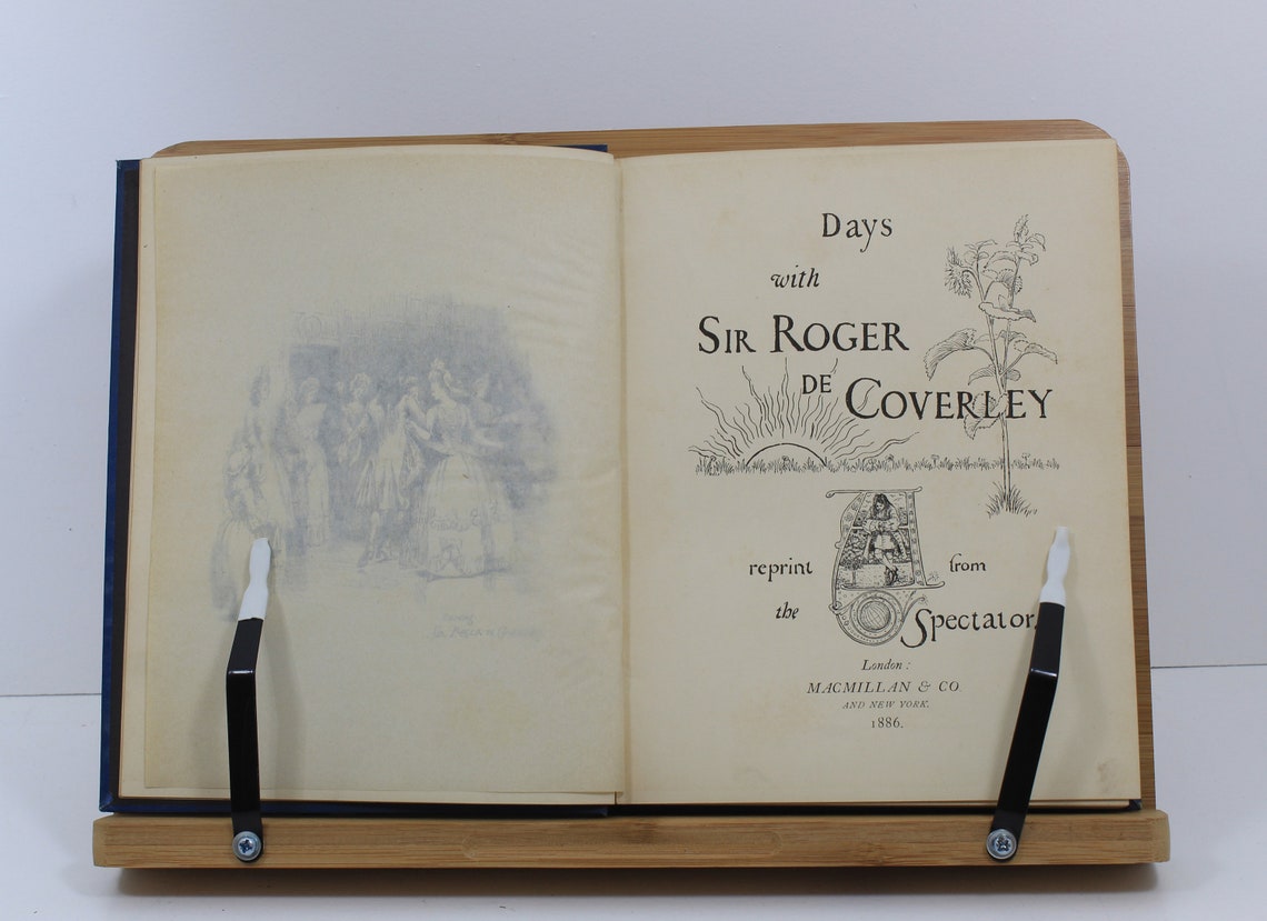 Days With Sir Roger De Coverley Illustrated by Hugh Thompson, 1886 ...