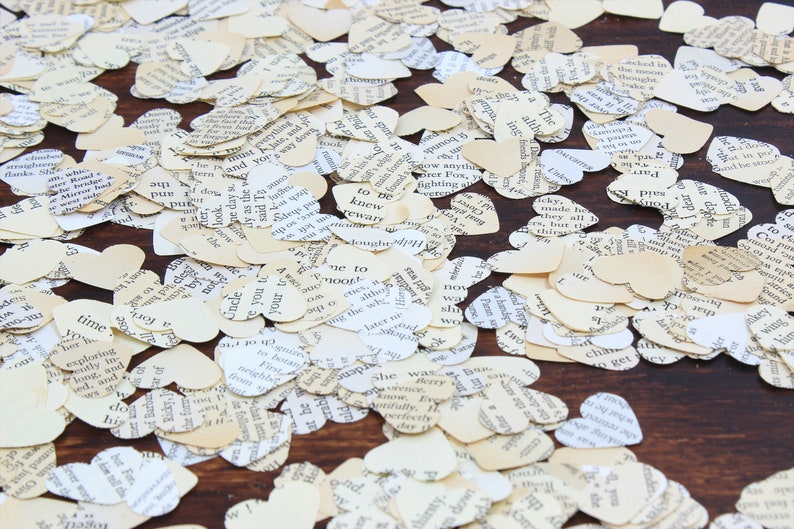 2000 Biodegradable Confetti Made From Repurposed Books - Literary ...
