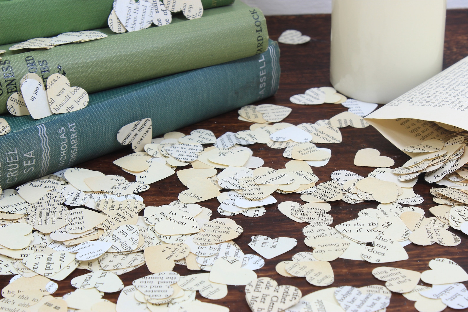 2000 Biodegradable Confetti Made From Repurposed Books - Literary ...