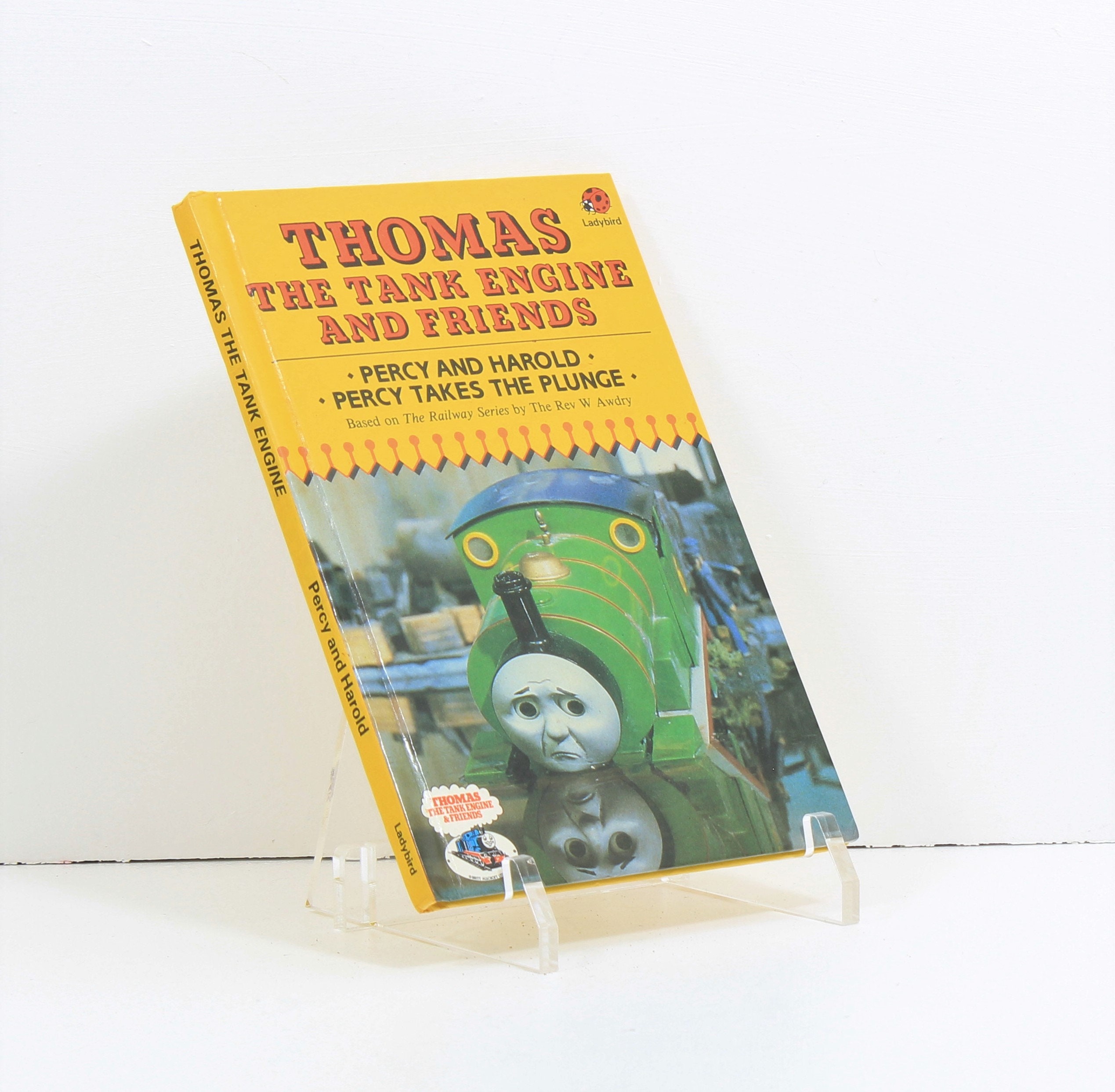 Thomas the Tank Engine Ladybird Book Percy and Harold and Percy Takes ...