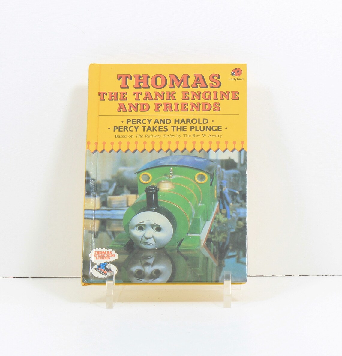 Thomas the Tank Engine Ladybird Book - Percy and Harold and Percy Takes ...