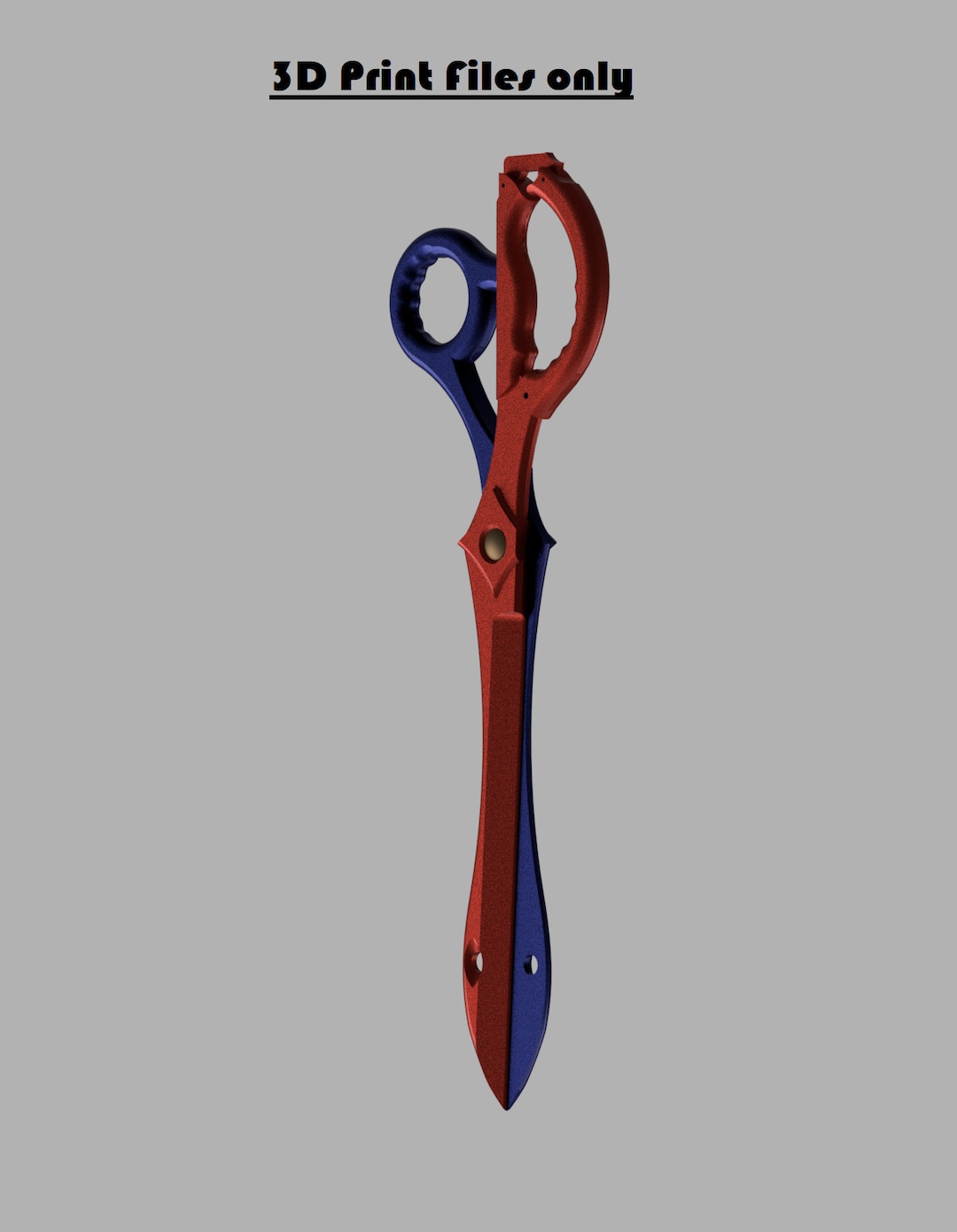 Kill La Kill Rending Scissors Complete - Cosplay 3d Print Files - Etsy