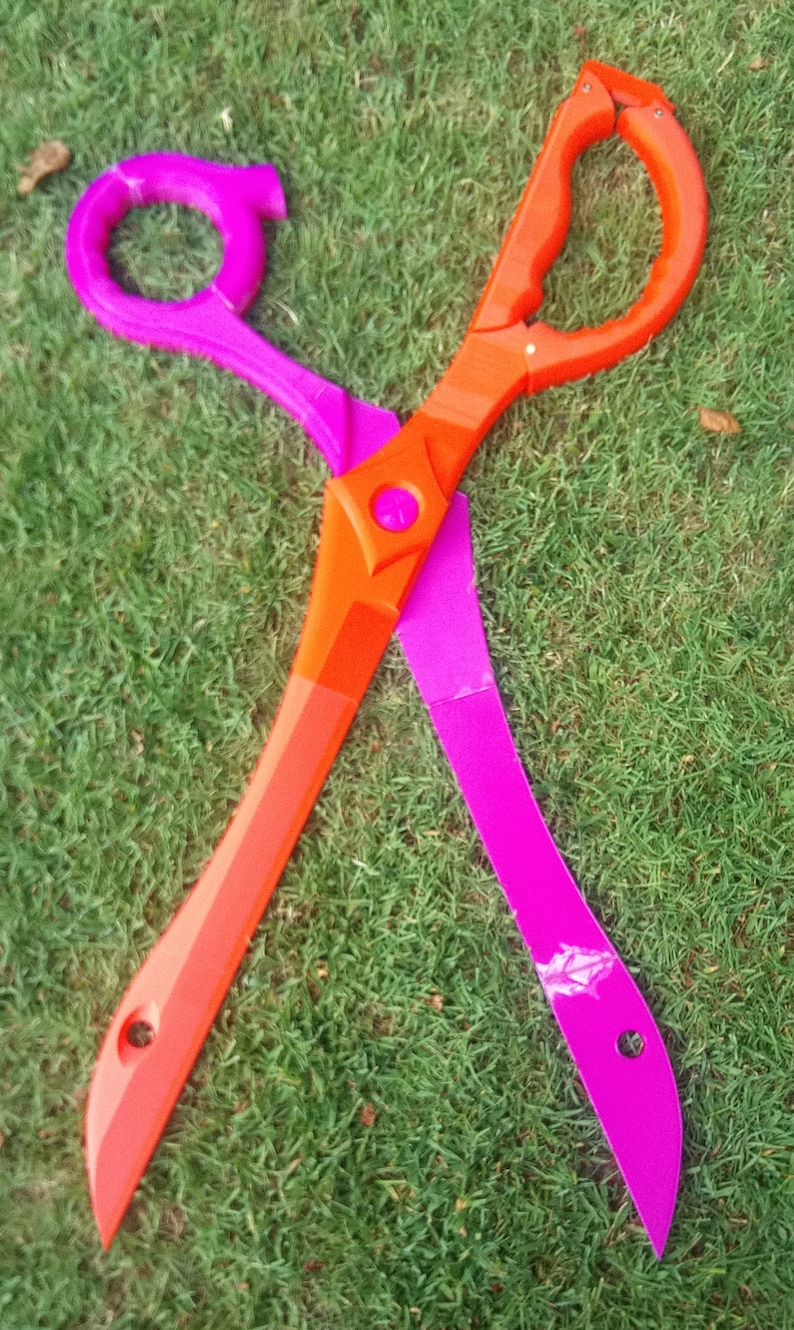 Kill La Kill Rending Scissors Complete Cosplay 3d Print Files - Etsy
