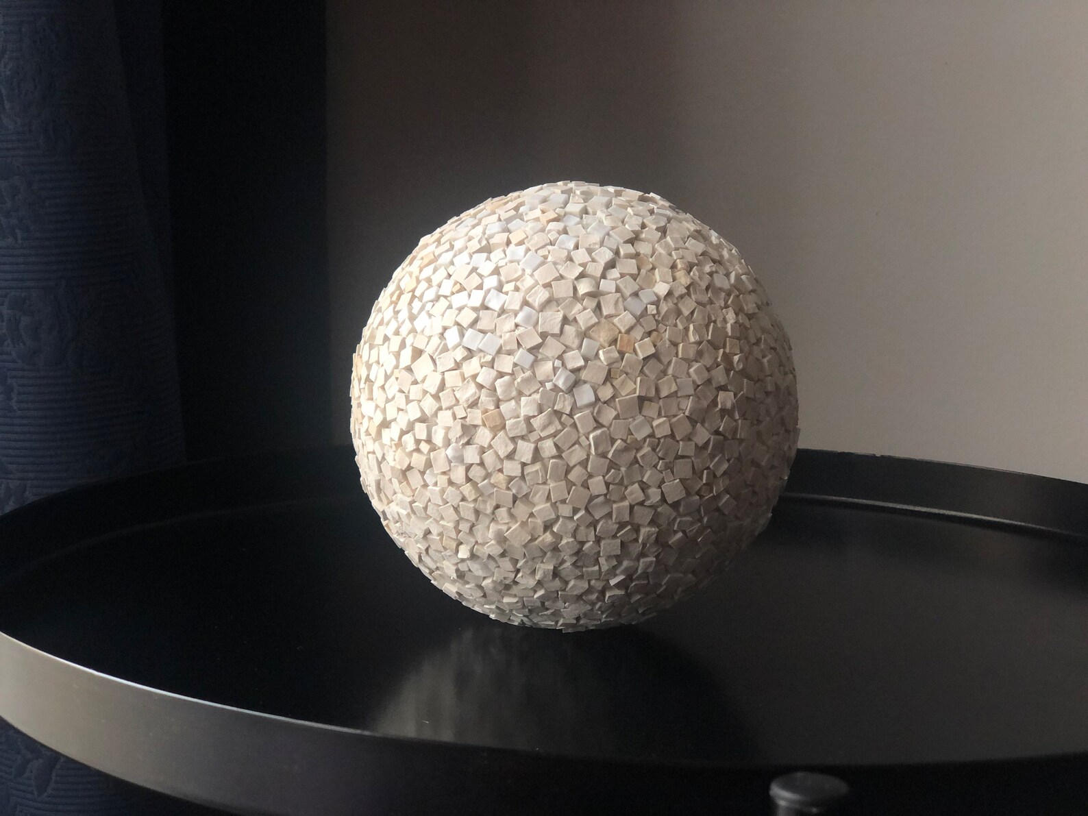 Broken China Mosaic Decorative Gazing Ball, Sphere, Globe. Crockery ...