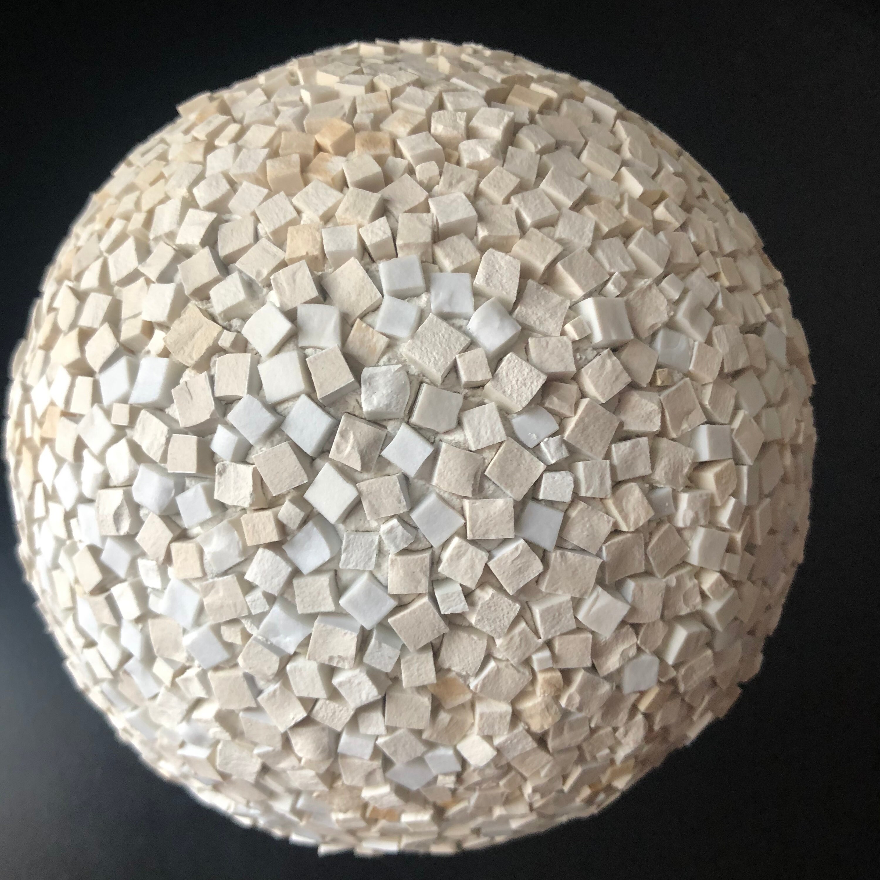 Broken China Mosaic Decorative Gazing Ball, Sphere, Globe. Crockery ...