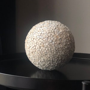 Broken China Mosaic Decorative Gazing Ball, Sphere, Globe. Crockery ...
