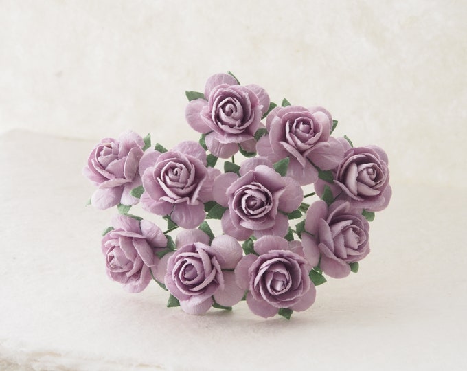 28 Mm. Roses Mulberry Paper - Mint / Pastel Green Color | Wedding ...