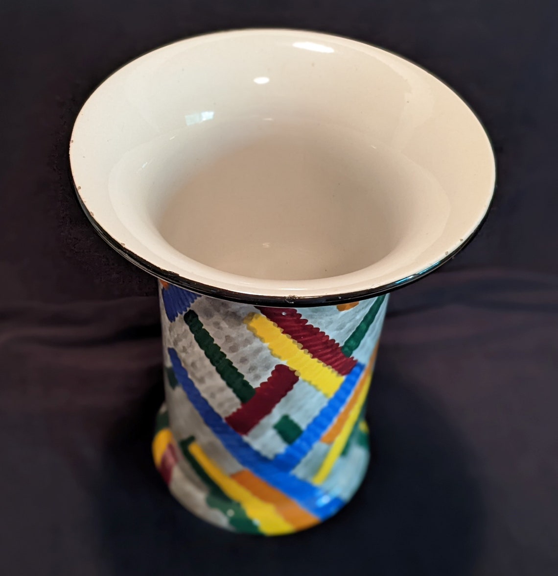 SMF Schramberg Tall Flared Vase Wheelock Black Forest Pottery - Etsy